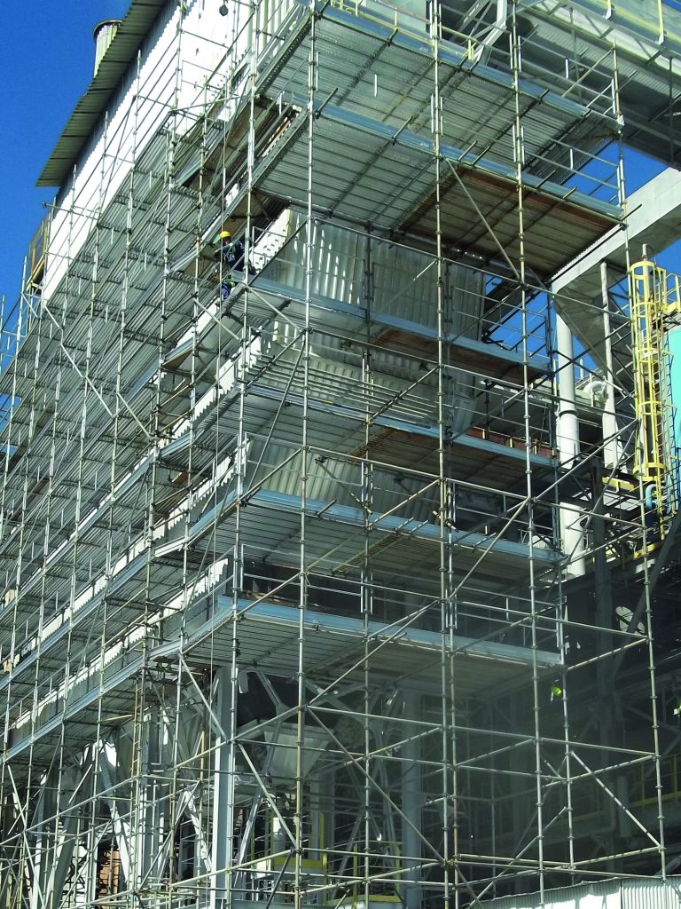 Você sabe o que é um andaime fachadeiro? - ALG ANDAIMES